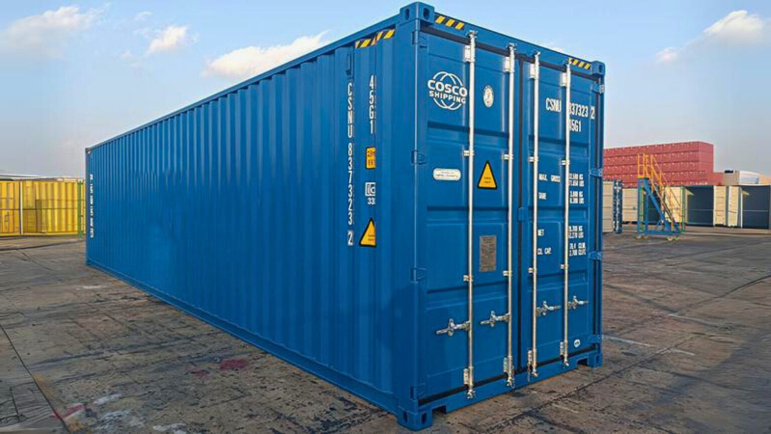 Container 40feet cũ giá rẻ (Hàng có sẵn)